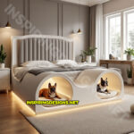 These Bed Frames With Built-in Dog Bed Pods Are a Game-Changer for Pet ...