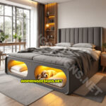 These Bed Frames With Built-in Dog Bed Pods Are a Game-Changer for Pet ...