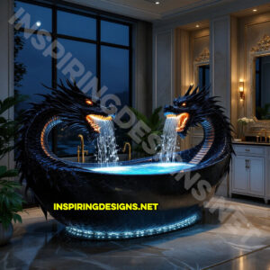 These Dragon Bathtubs Are the Ultimate Luxury for Fantasy Fans