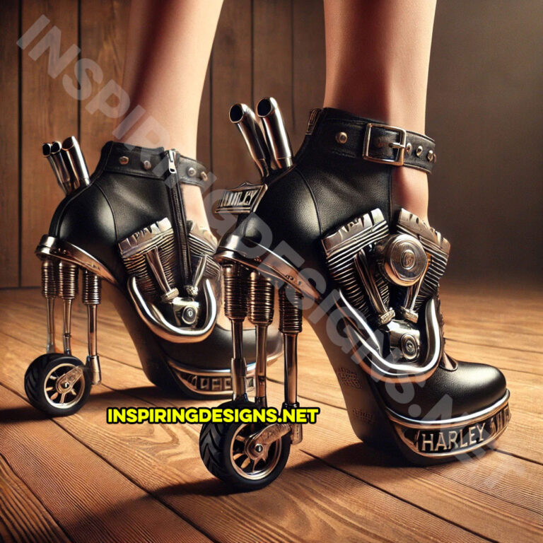 These Harley Heels Turn Biker Style into High Fashion