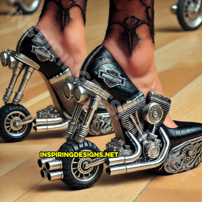 These Harley Heels Turn Biker Style into High Fashion