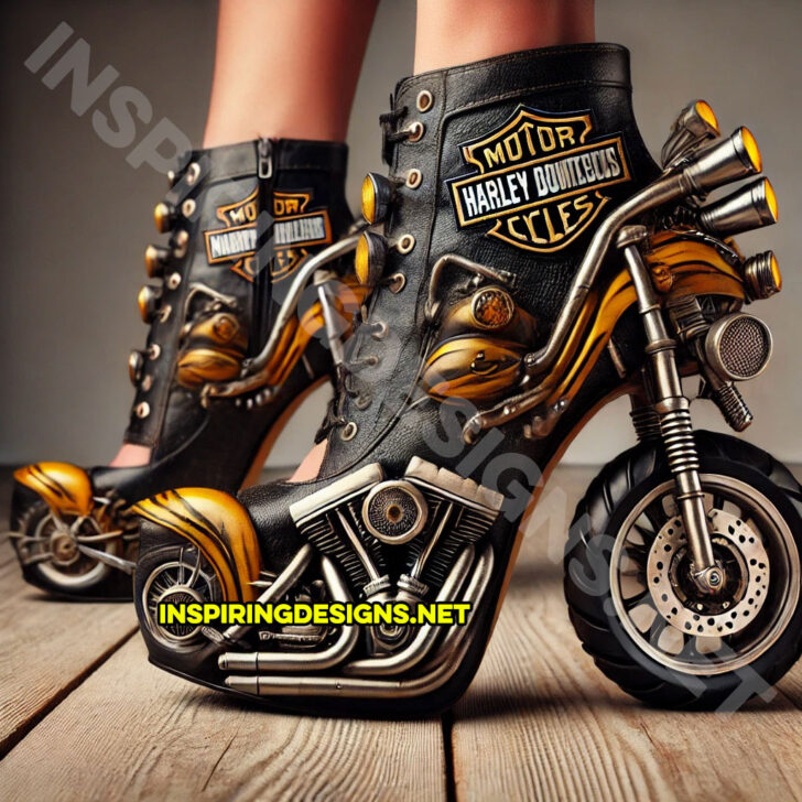 These Harley Heels Turn Biker Style into High Fashion