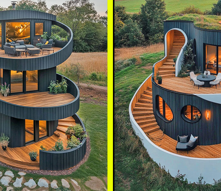 These Tiered Tiny Homes Are Stacked with Style and Innovation ...