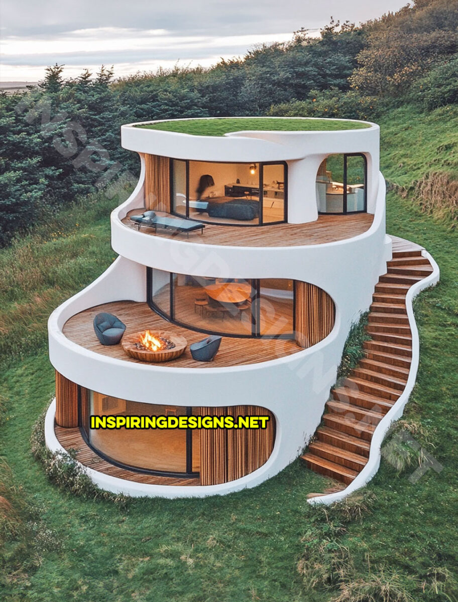 These Tiered Tiny Homes Are Stacked with Style and Innovation