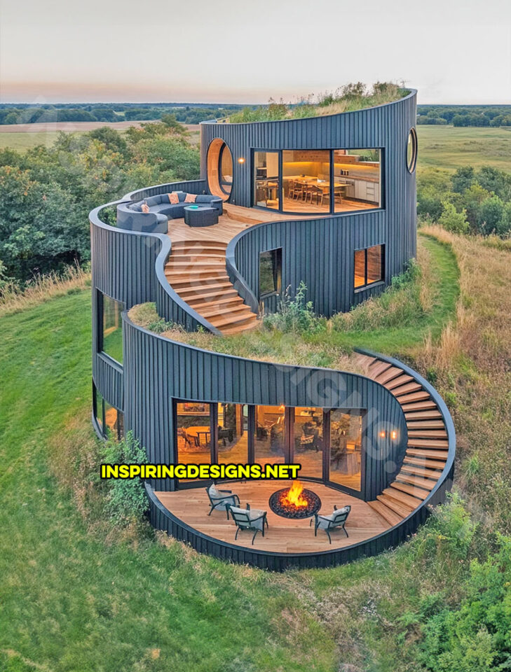 These Tiered Tiny Homes Are Stacked with Style and Innovation