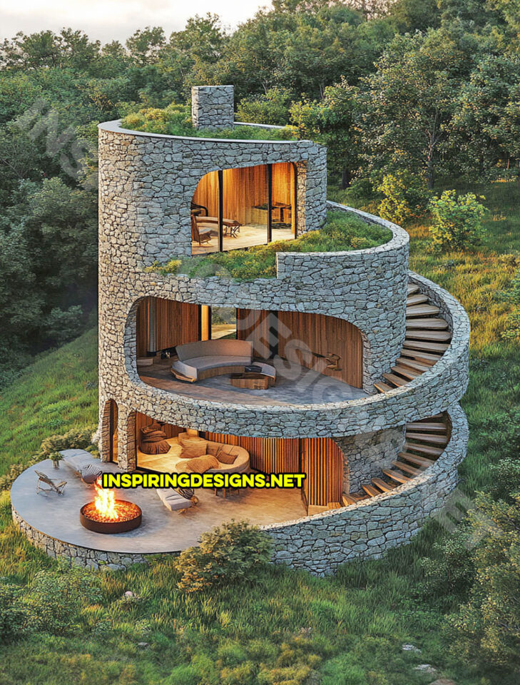 These Tiered Tiny Homes Are Stacked with Style and Innovation