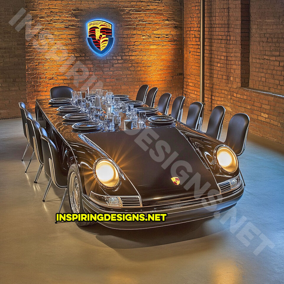 These Classic Car Dining Tables Are Bold, Unique, and Absolutely Stunning