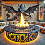 These Wall Mounted Fire Breathing Dragon Fire Tables Are The Ultimate ...