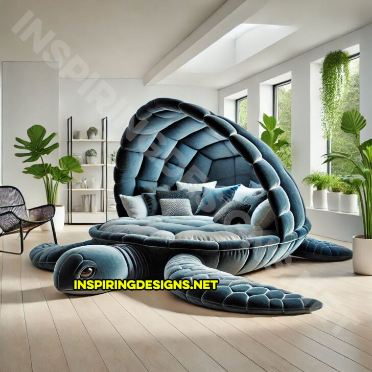 These Giant Turtle Loungers Combine Comfort and Quirky Charm