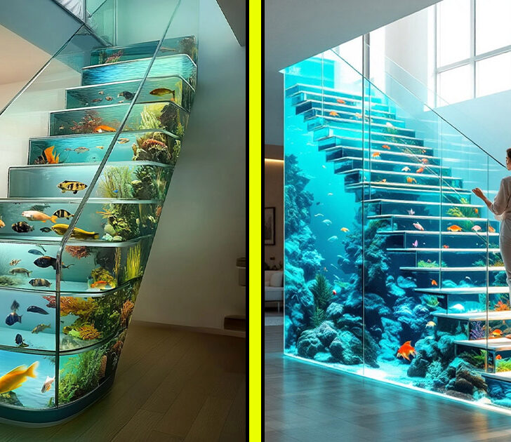 These Aquarium Staircases Are the Most Extra Thing You’ll Ever Want ...