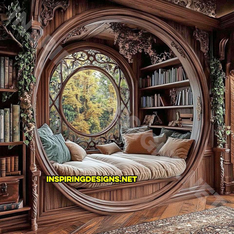 These Circular Reading Nooks Are the Ultimate Cozy Escapes for Bookworms