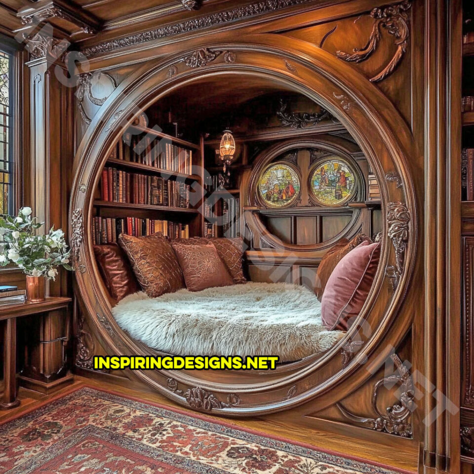 These Circular Reading Nooks Are the Ultimate Cozy Escapes for Bookworms
