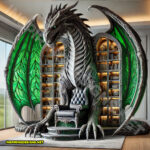 These Giant Dragon Bookcases Are the Ultimate Statement Piece for ...