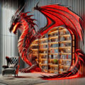 These Giant Dragon Bookcases Are the Ultimate Statement Piece for ...