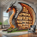 These Giant Dragon Bookcases Are the Ultimate Statement Piece for ...