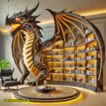 These Giant Dragon Bookcases Are the Ultimate Statement Piece for ...