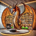 These Giant Dragon Bookcases Are the Ultimate Statement Piece for ...