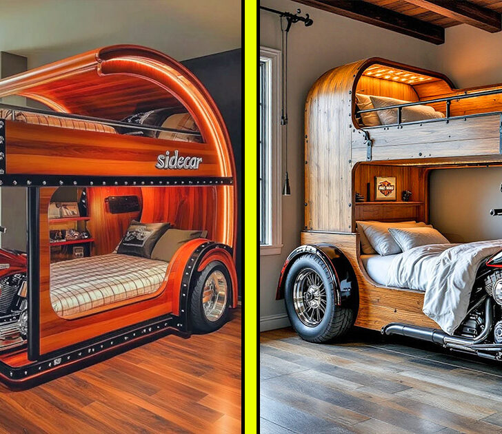 These Harley Bunk Beds Will Rev Your Bedroom Decor to Full Throttle ...