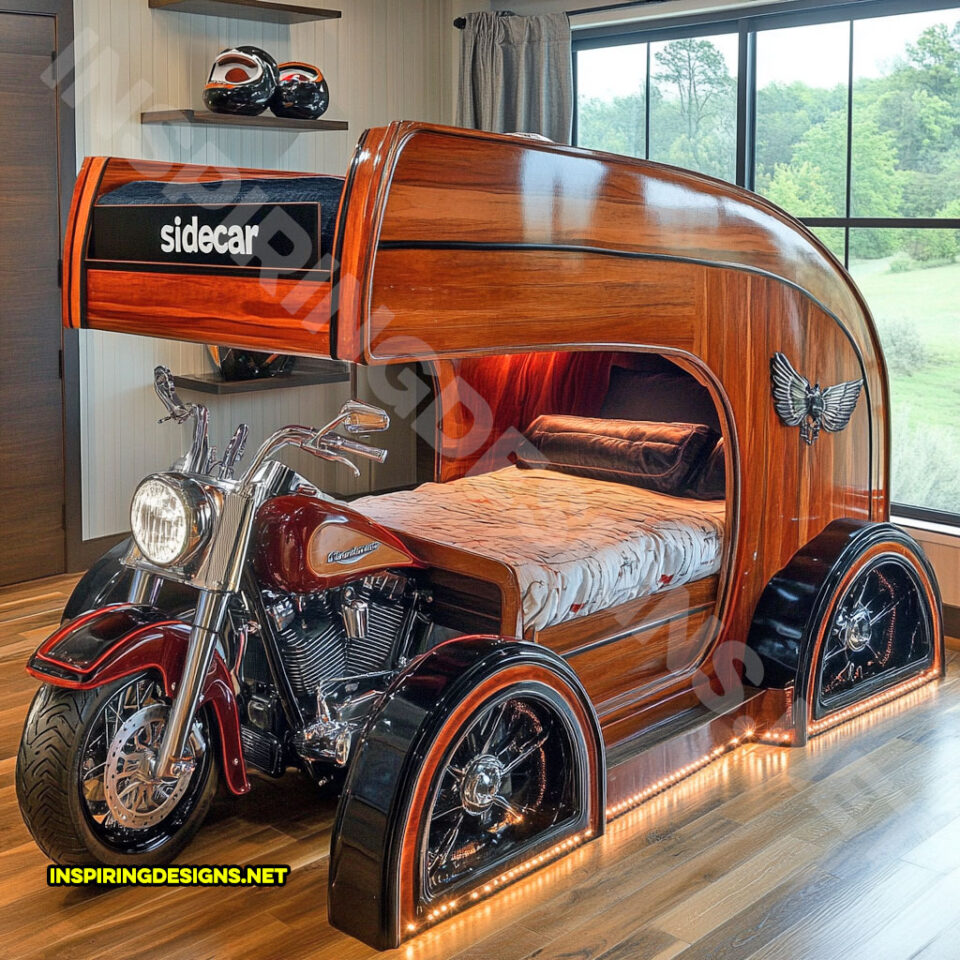 These Harley Bunk Beds Will Rev Your Bedroom Decor to Full Throttle