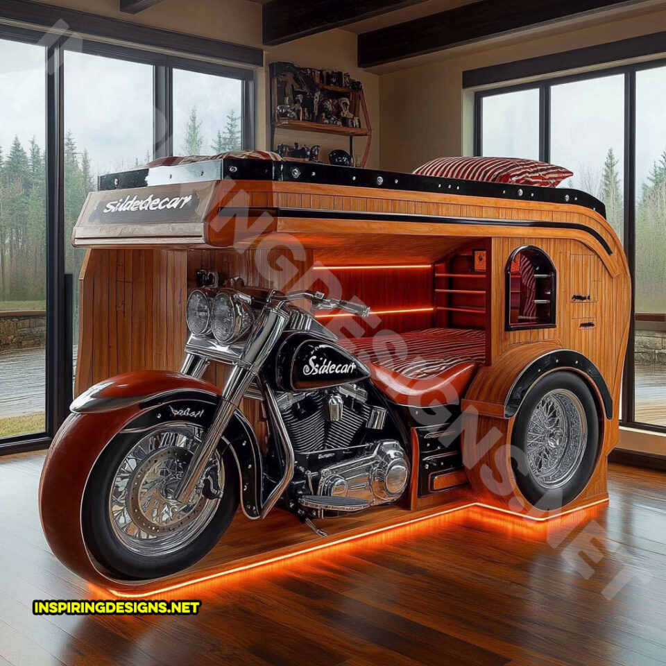 These Harley Bunk Beds Will Rev Your Bedroom Decor to Full Throttle