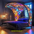 These Stained Glass Bed Frames Will Transform Your Bedroom into a Work ...