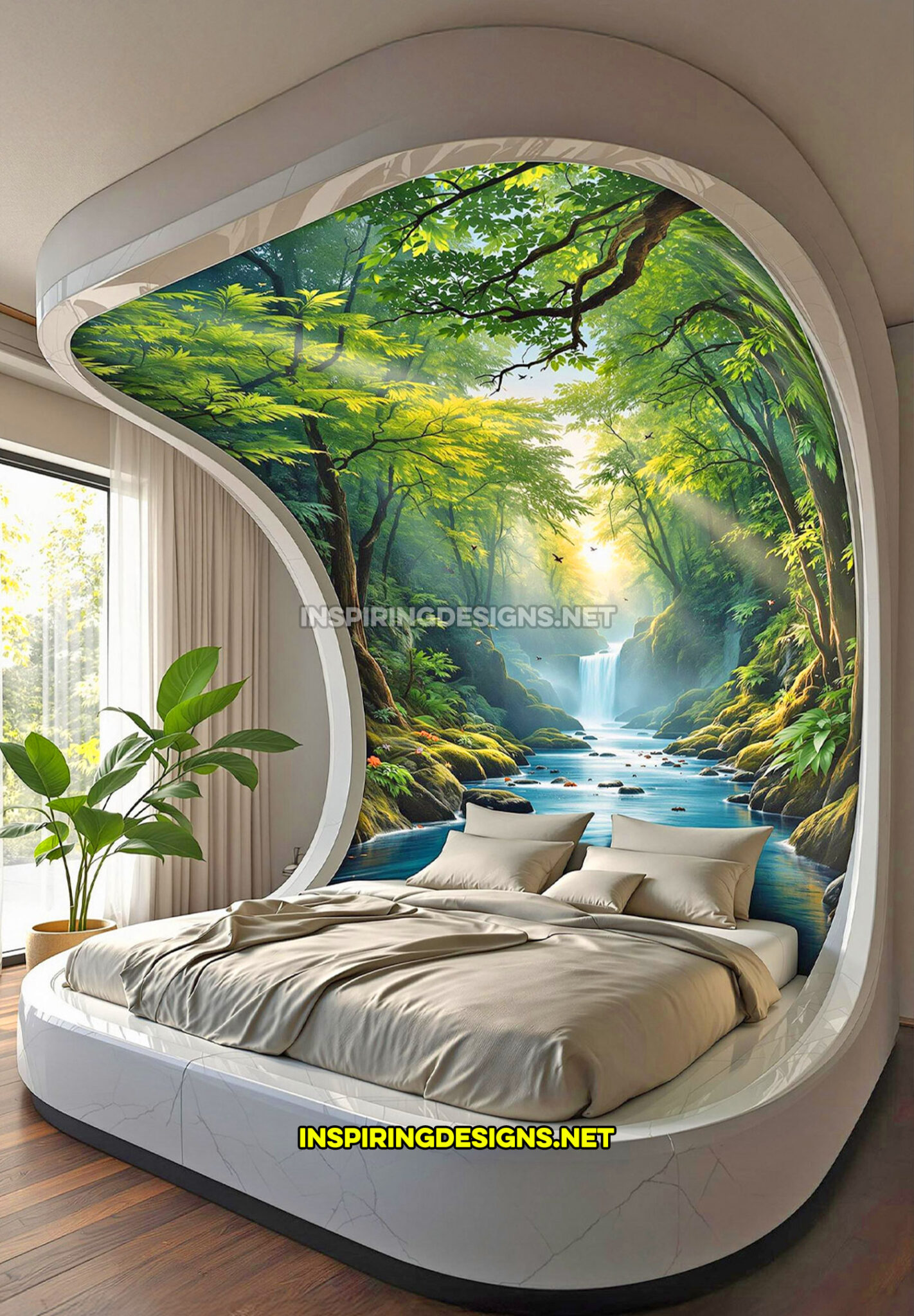 These Active Scene Beds Let You Sleep In Any Nature Scene Imaginable