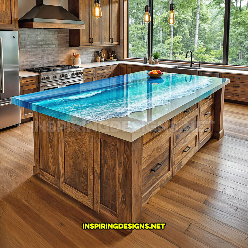 These Active Scene Countertops Will Bring Your Kitchen to Life—Literally