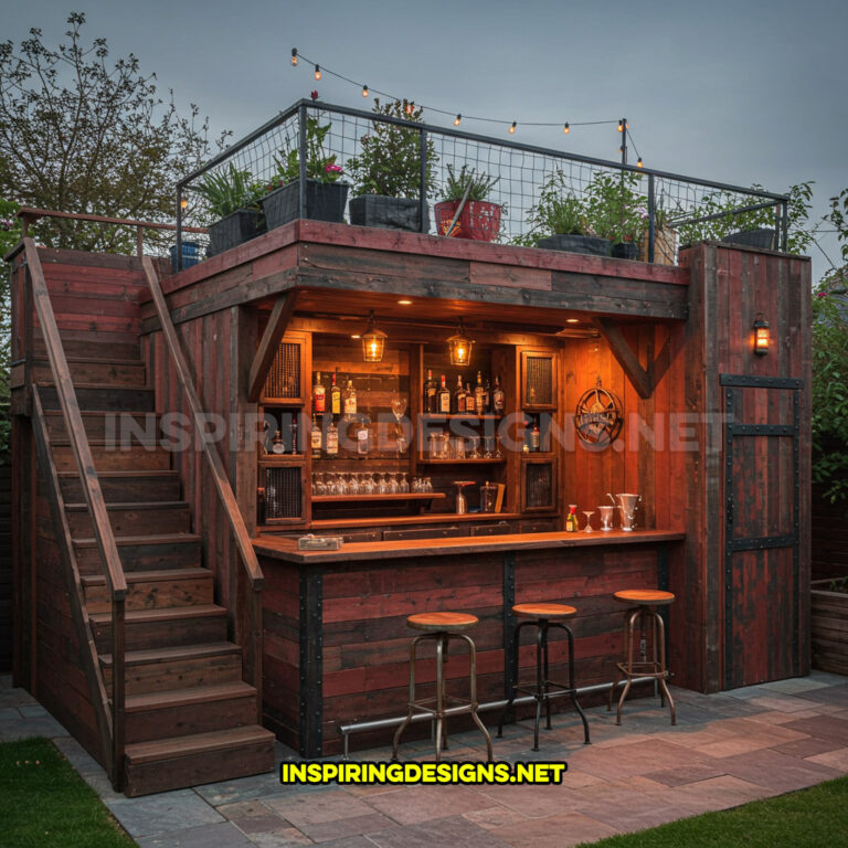 DIY Backyard Bars: Turn Your Yard Into a Two-Storey Party Paradise