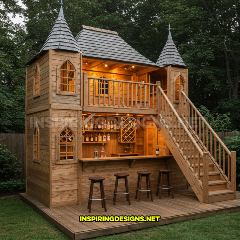 DIY Backyard Bars: Turn Your Yard Into a Two-Storey Party Paradise