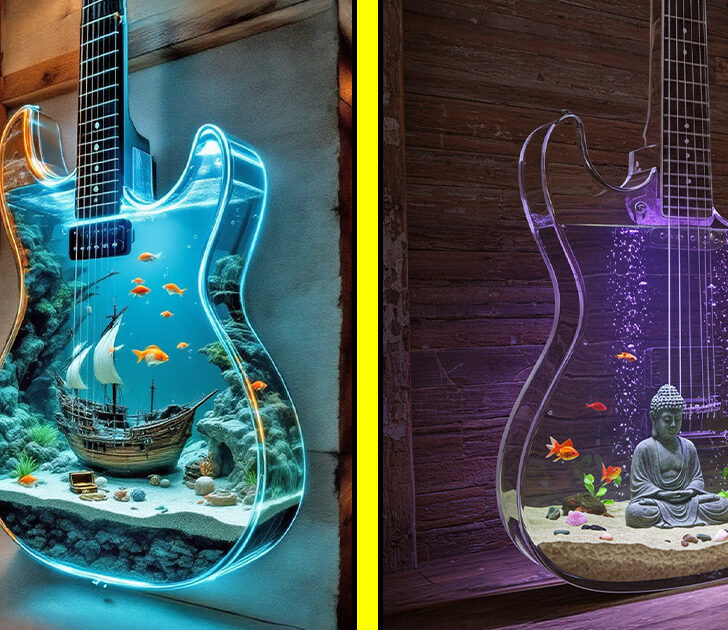 These Guitar Aquariums Are the Ultimate Mashup of Music and Marine Life ...