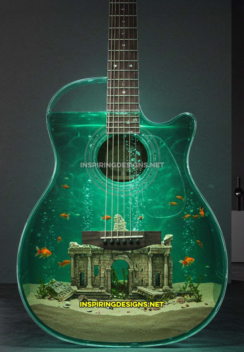 These Guitar Aquariums Are the Ultimate Mashup of Music and Marine Life