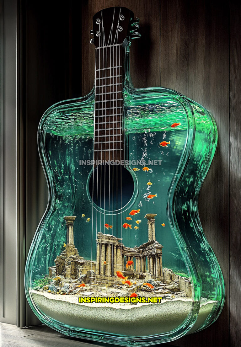 These Guitar Aquariums Are the Ultimate Mashup of Music and Marine Life