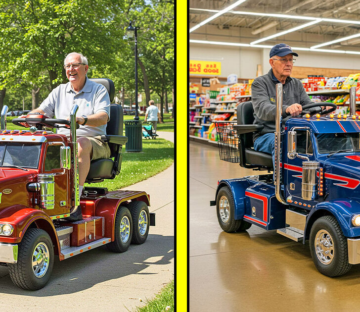 These Semi-Truck Mobility Scooters Are the Ultimate Ride for Retired ...