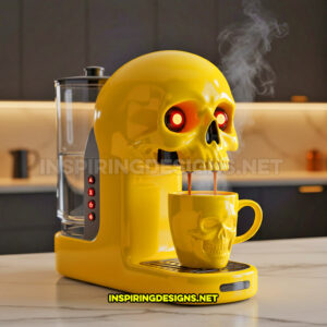 These Skull Coffee Makers Will Haunt Your Mornings in the Best Way