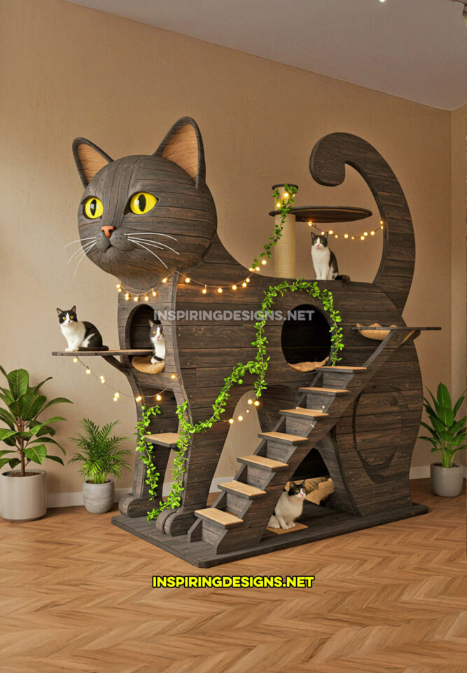 These Cat Shaped Cat Playgrounds Will Make You The Ultimate Cat Lady