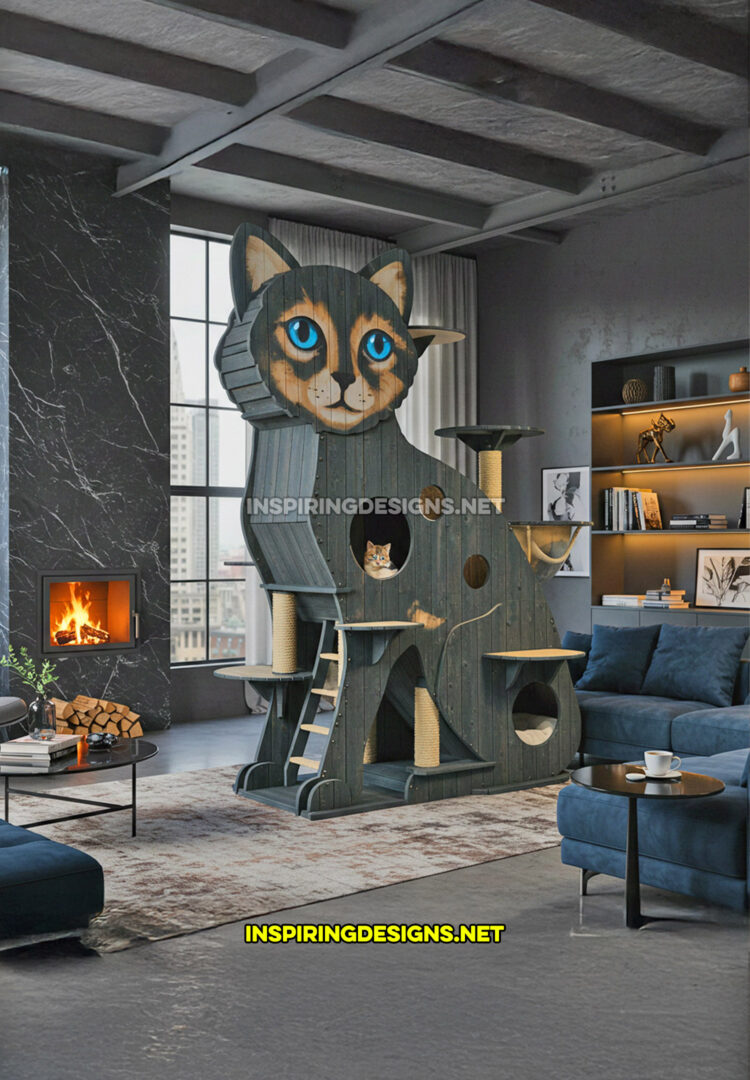 These Cat Shaped Cat Playgrounds Will Make You The Ultimate Cat Lady