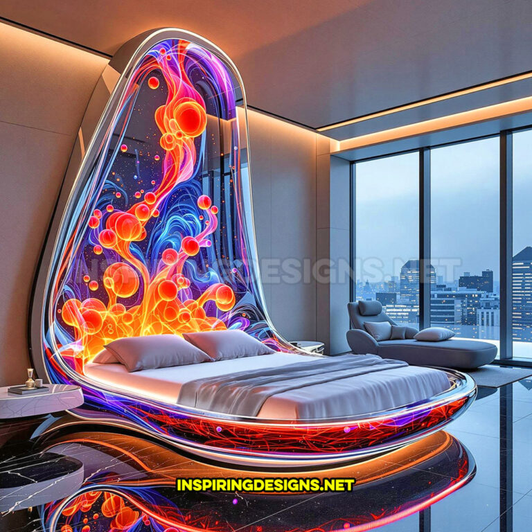 These Lava Lamp Beds Are a Whole Mood (And We’re Obsessed)