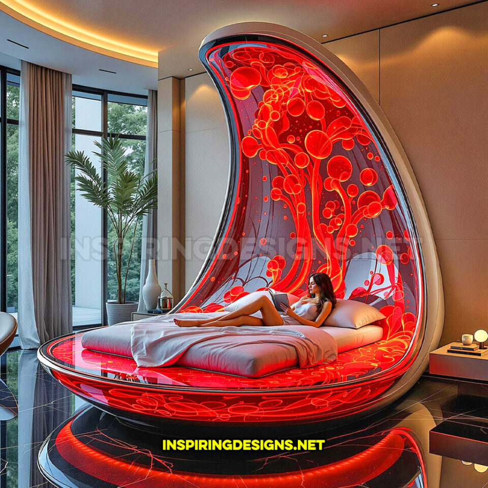 These Lava Lamp Beds Are a Whole Mood (And We’re Obsessed)