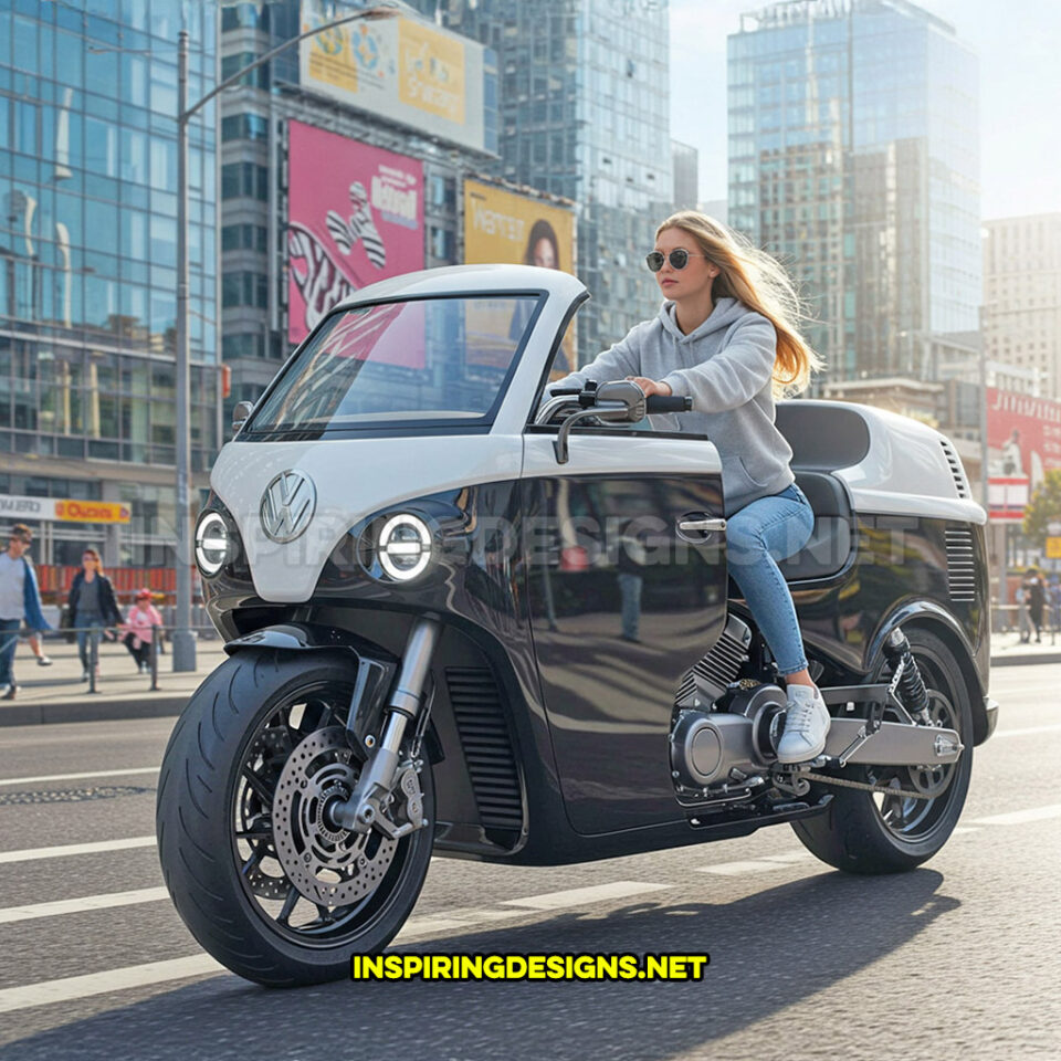 These Volkswagen Bus Motorcycles Blend Nostalgia with High-Speed Thrills