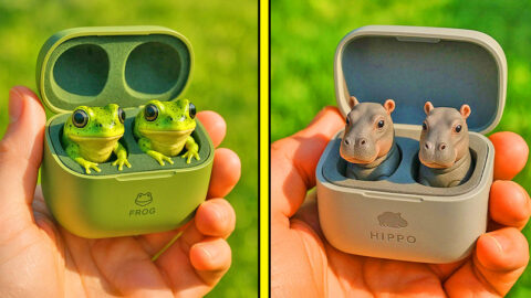 These Animal Earbuds Are Like Tiny Zoos for Your Ears
