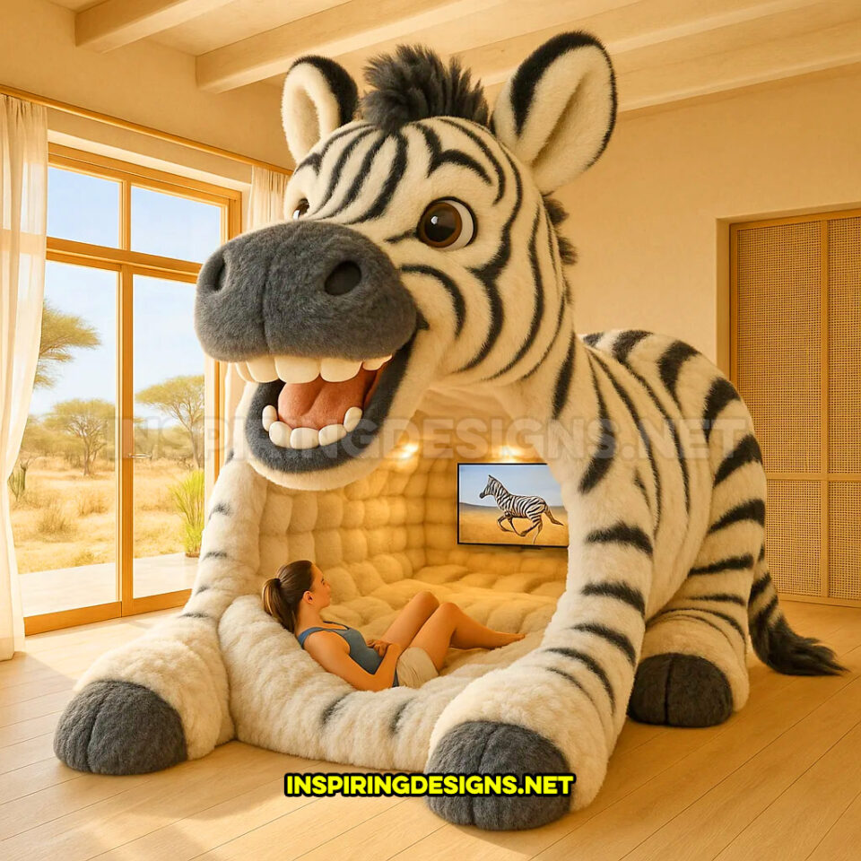 These Giant Animal Loungers Are What Hibernation Dreams Are Made Of