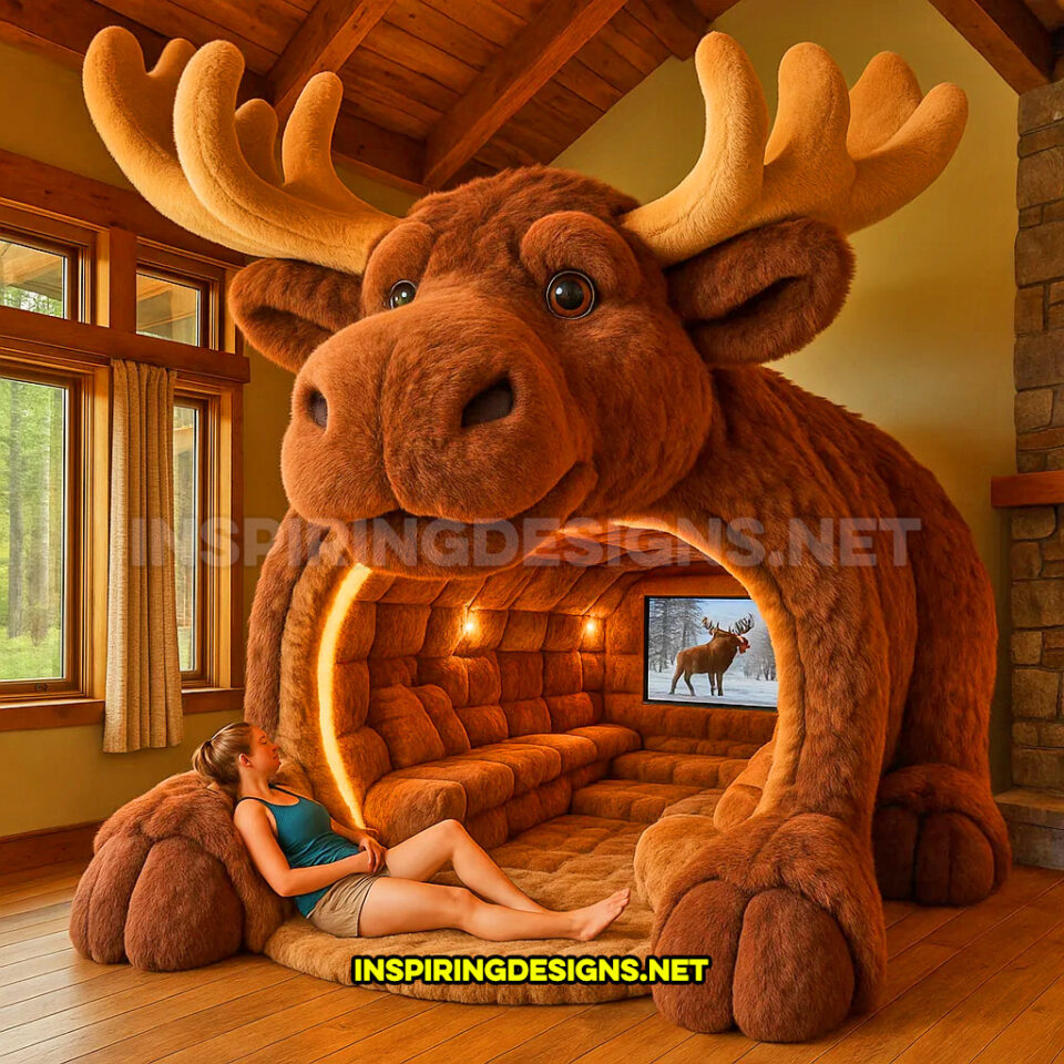 These Giant Animal Loungers Are What Hibernation Dreams Are Made Of