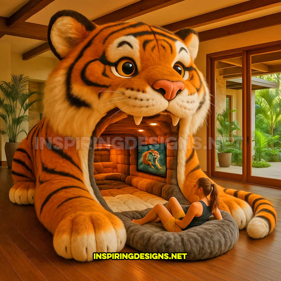 These Giant Animal Loungers Are What Hibernation Dreams Are Made Of