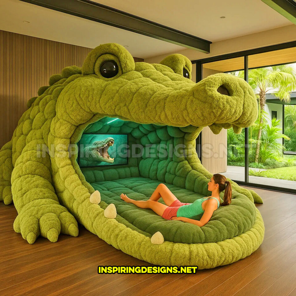 These Giant Animal Loungers Are What Hibernation Dreams Are Made Of
