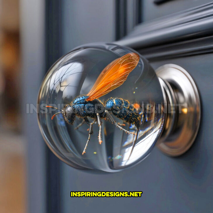 These Insect Doorknobs Turn Creepy Crawlies Into Functional Art