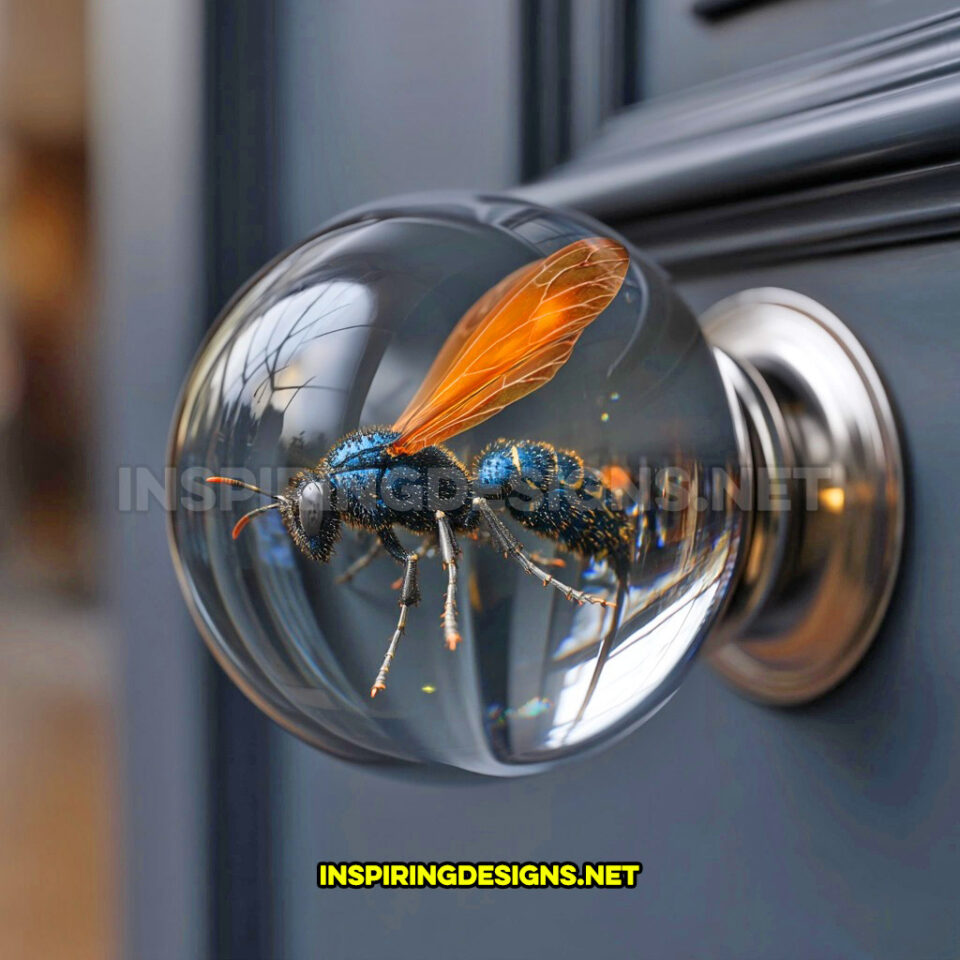 These Insect Doorknobs Turn Creepy Crawlies Into Functional Art