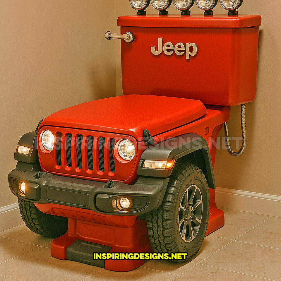 These Pickup Truck Toilets Take Bathroom Breaks Off-Road
