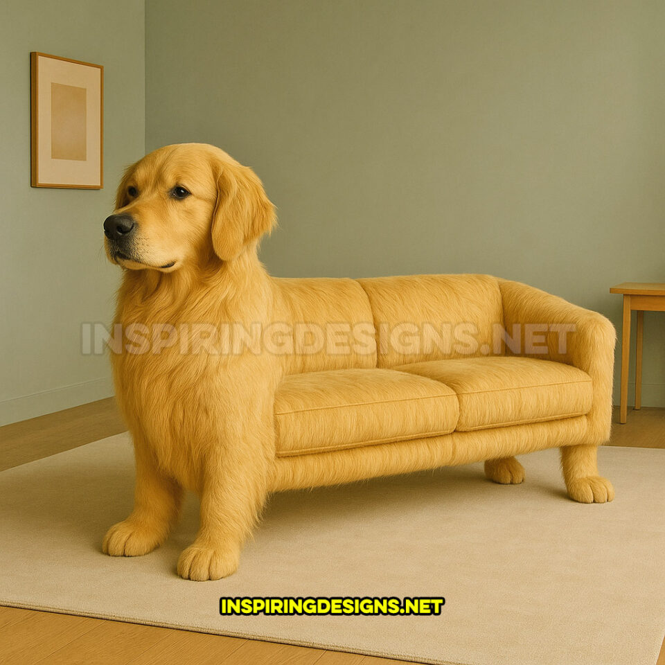 These Realistic Dog Sofas Might Just Fool Your Actual Dog