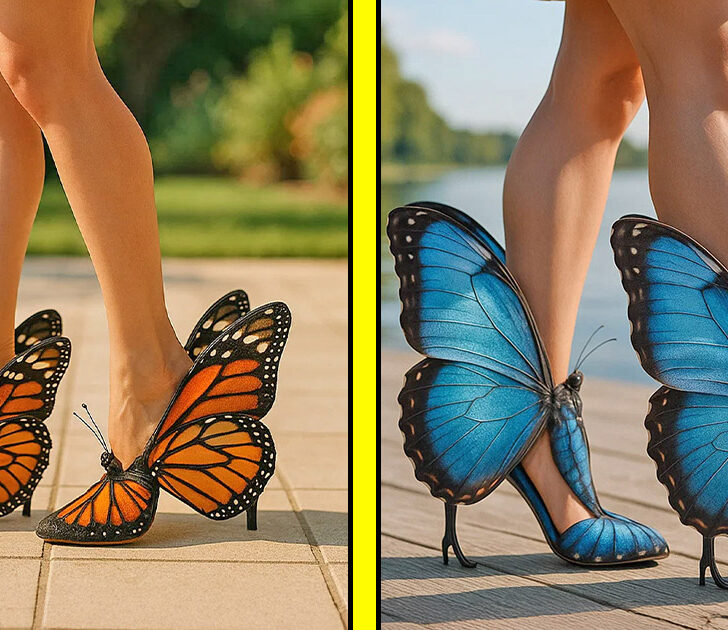 These Butterfly Heels Will Make You the Monarch of Any Room – Inspiring ...