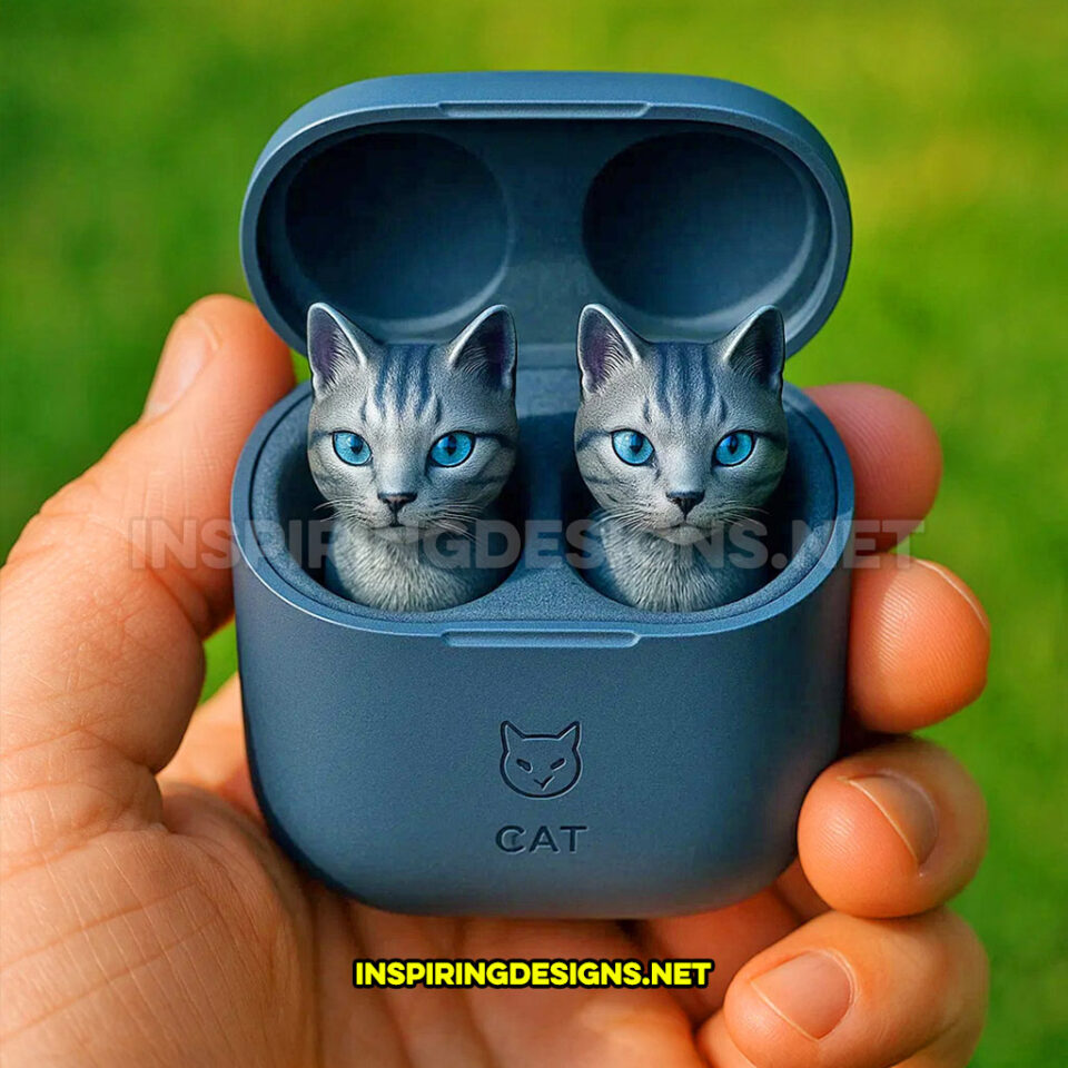 These Cat Earbuds Are What Happens When Audio Meets Adorable